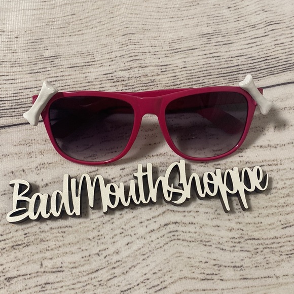 Icing | Accessories | Upcycled Recycled Hot Pink 9s Y2k Wayfarer ...